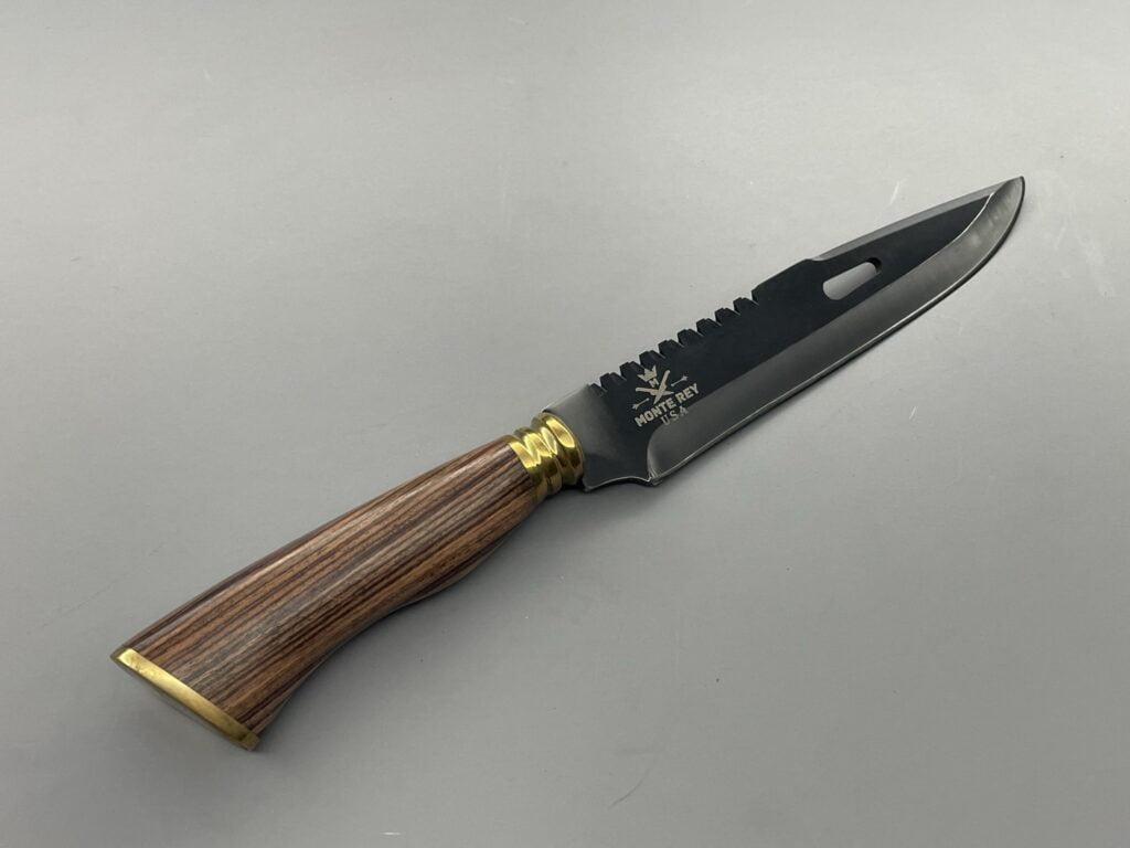 faca tatica 7 polegadas fosfatizada monterey